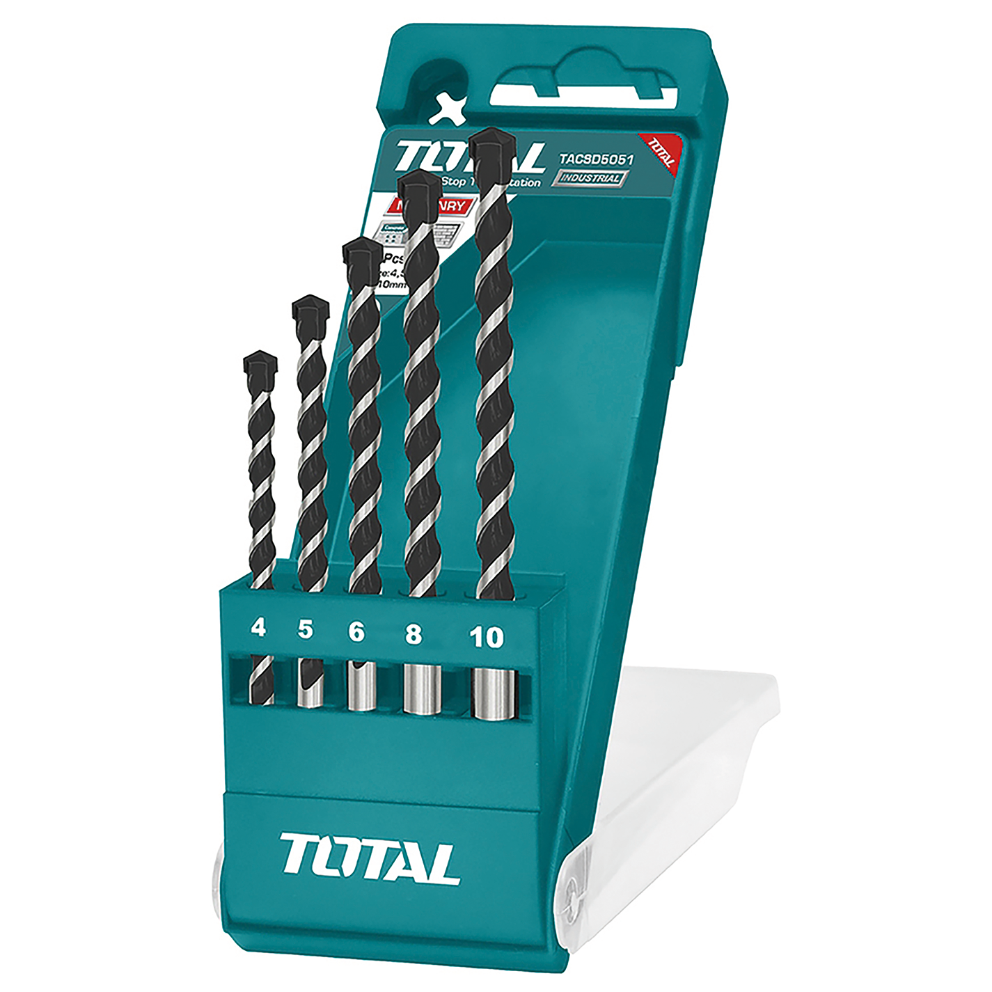 Total Tools TACSD5051 TOTAL TOOLS 5PCS MASONRY DRILL BIT SET | Kempston ...