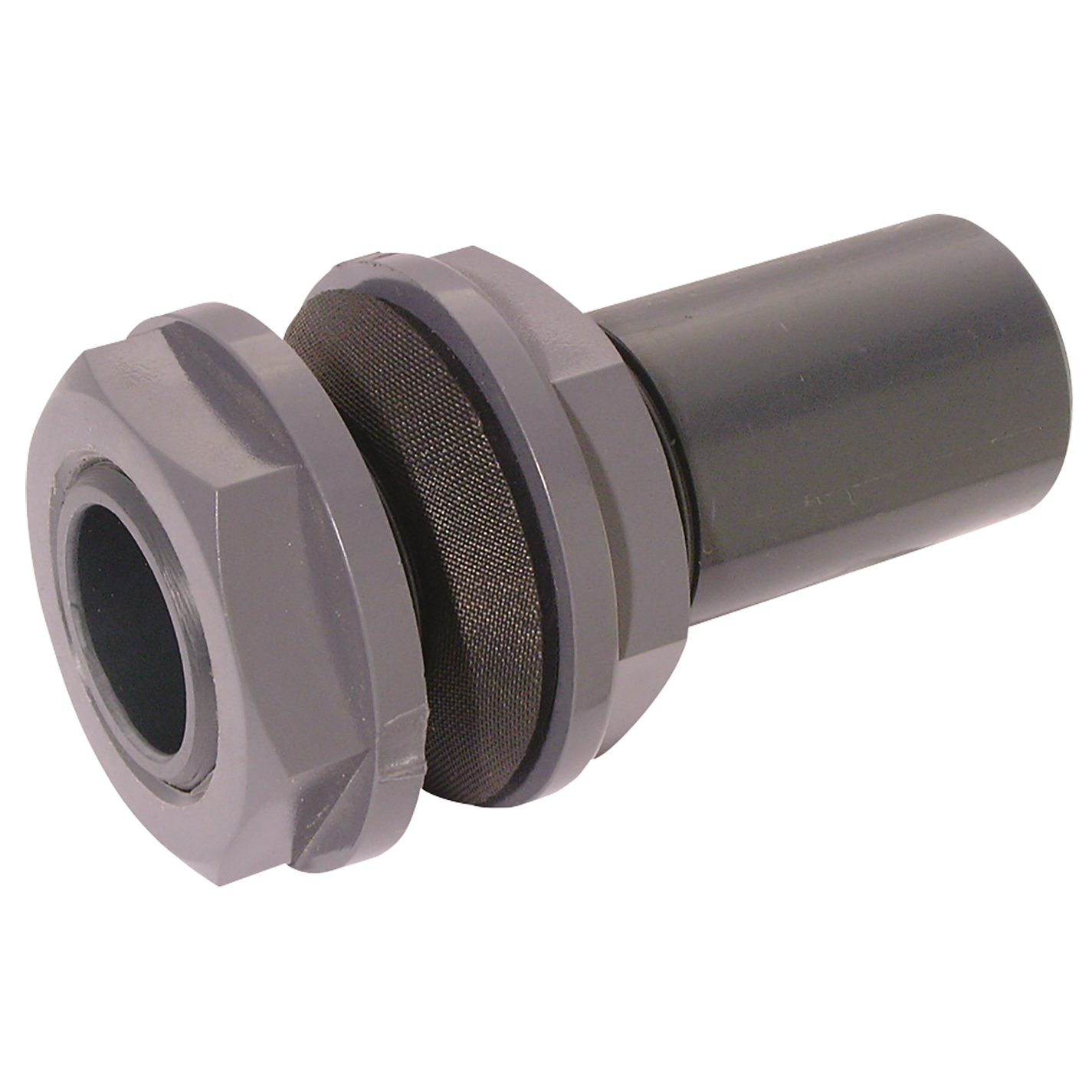 Comer TC93-1-ABS COMER 1" ID ABS EQUAL TANK CONNECTOR LIGHT GREY ...