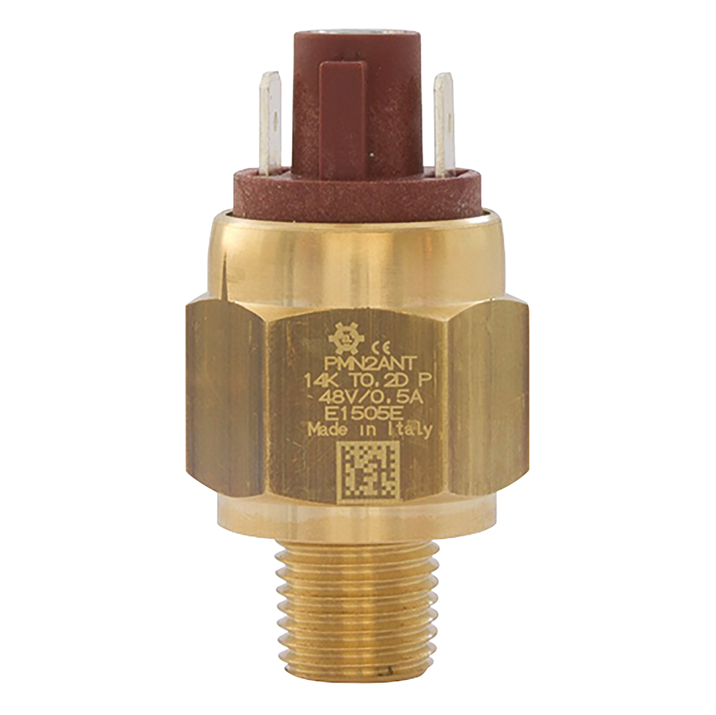 Elettrotec PMN1C-BN14K ELETTROTEC R1/4" PUSH N/C ADJUSTABLE PRESSURE ...