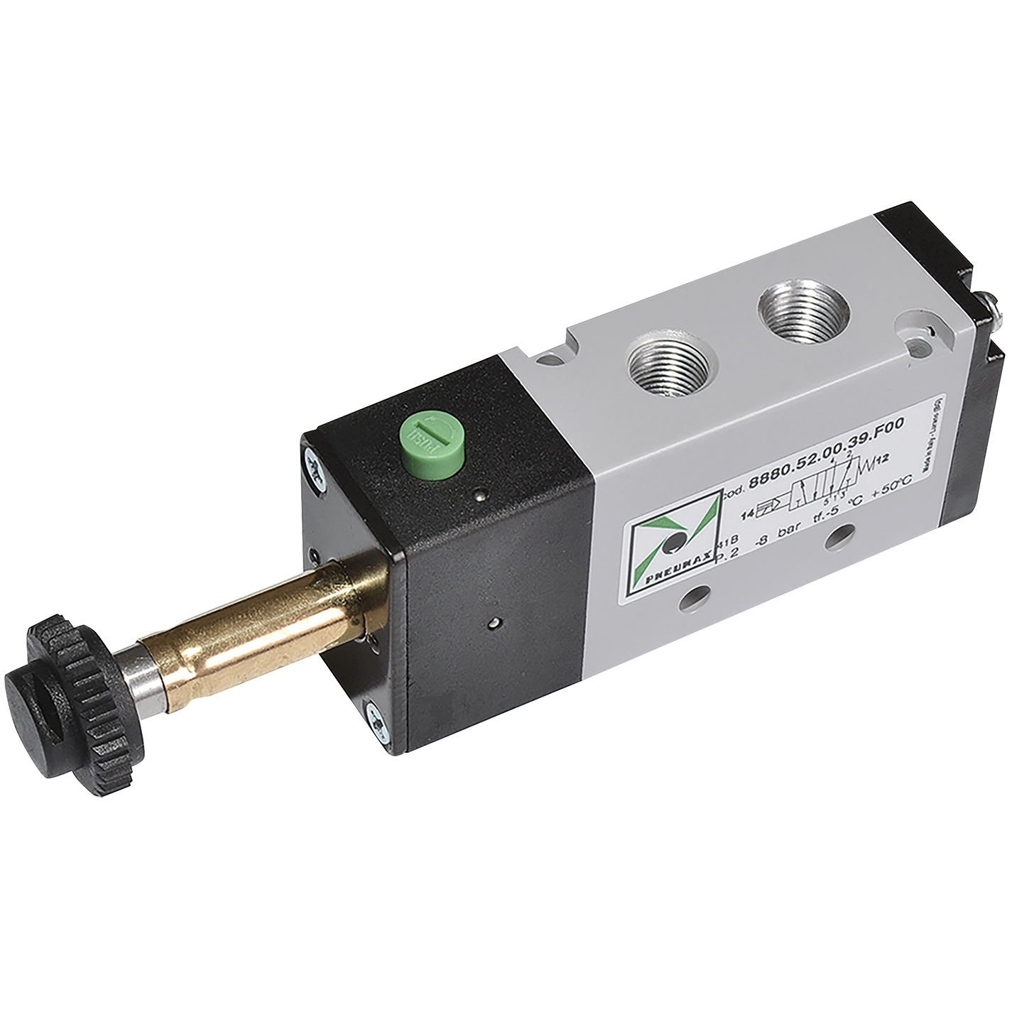 Pneumax 8884520039F00 PNEUMAX G1/4 5/2 SOLENOID SPRING VALVE | Kempston ...