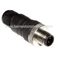 Sick STE-1204-G CONNECTOR, M12, 4 PIN, STRAIGHT, MALE, SCREW TERMINALS ...
