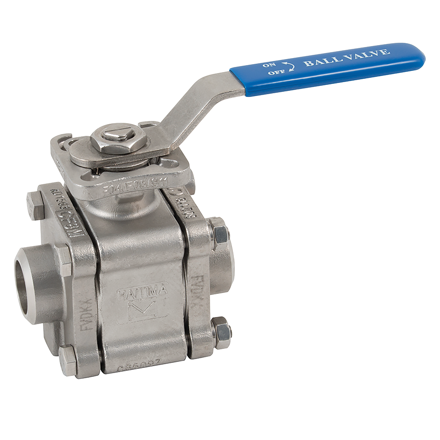 Haitima 2011KMD-1 HAITIMA 1" NB SOCKET WELD FSAS SS 3PC FULL BORE BALL ...