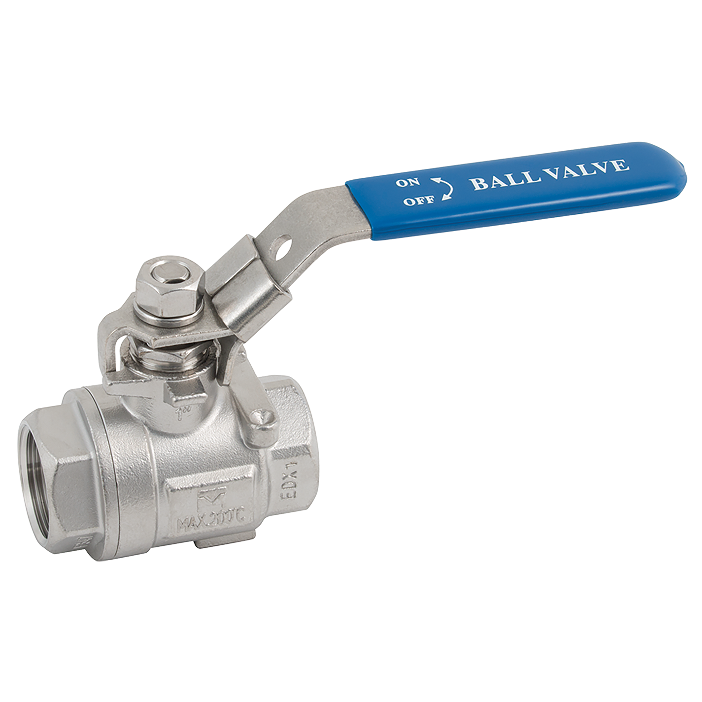 Haitima 2006S-114 HAITIMA 1.1/4" BSPP SS 2PC FULL BORE BALL VALVE ...