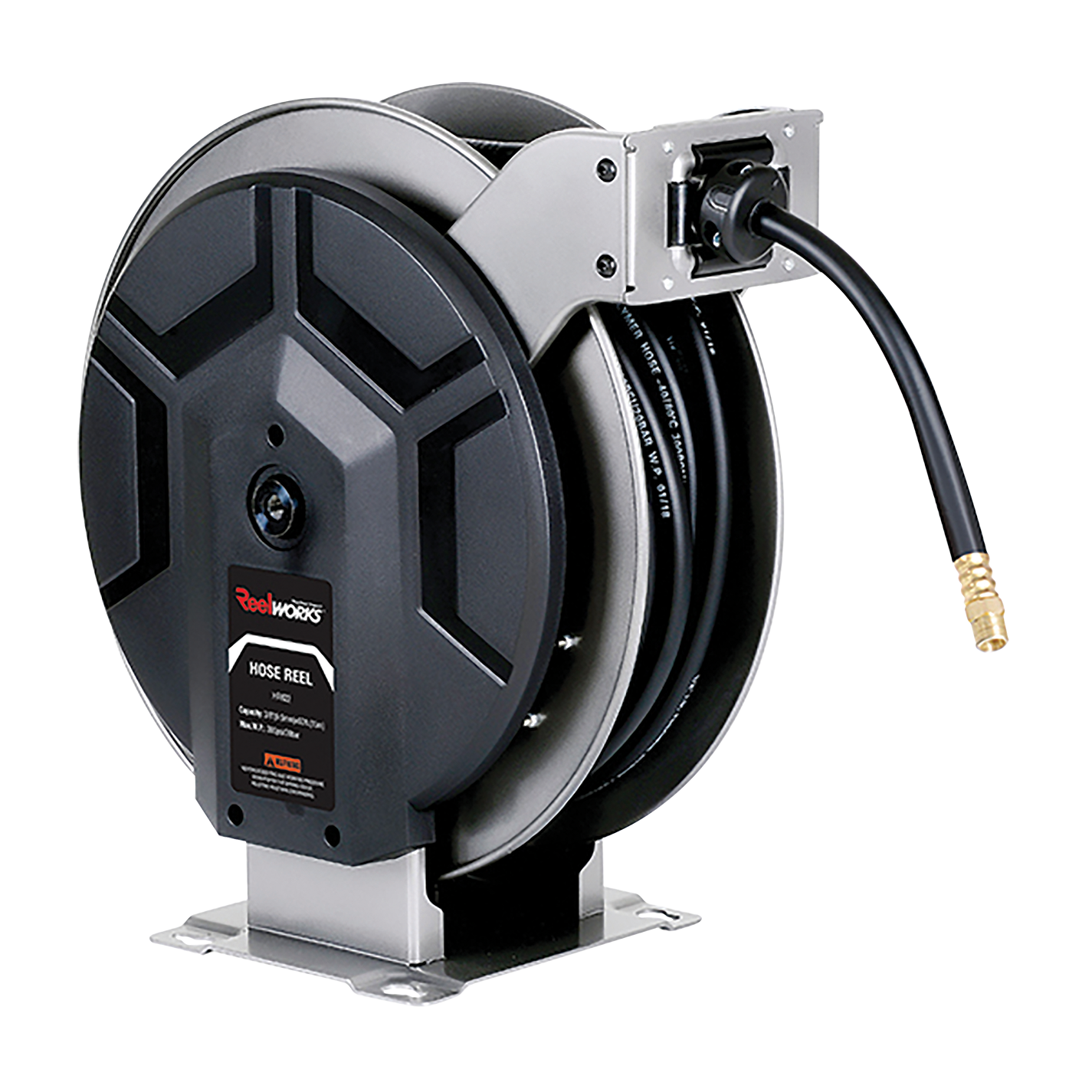 Redashe CHR826-12-366L REDASHE HEAVY DUTY SPRING REWIND REEL 20M 3/8 ...
