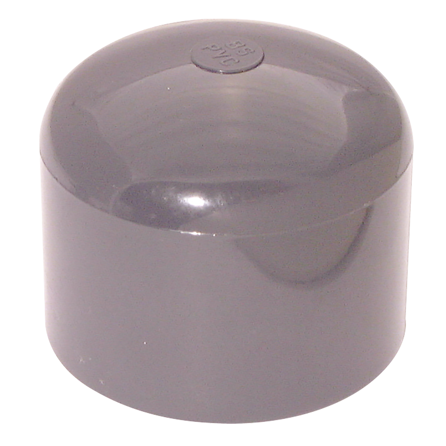 Comer CA73-212-UPVC COMER 2.1/2" ID SOLVENT BLANKING CAP UPVC DARK GREY ...