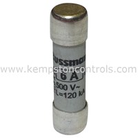 Bussmann C10G6 CYLINDRICAL FUSE LINK, CARTRIDGE FUSE, 6A, 500V, CERAMIC ...