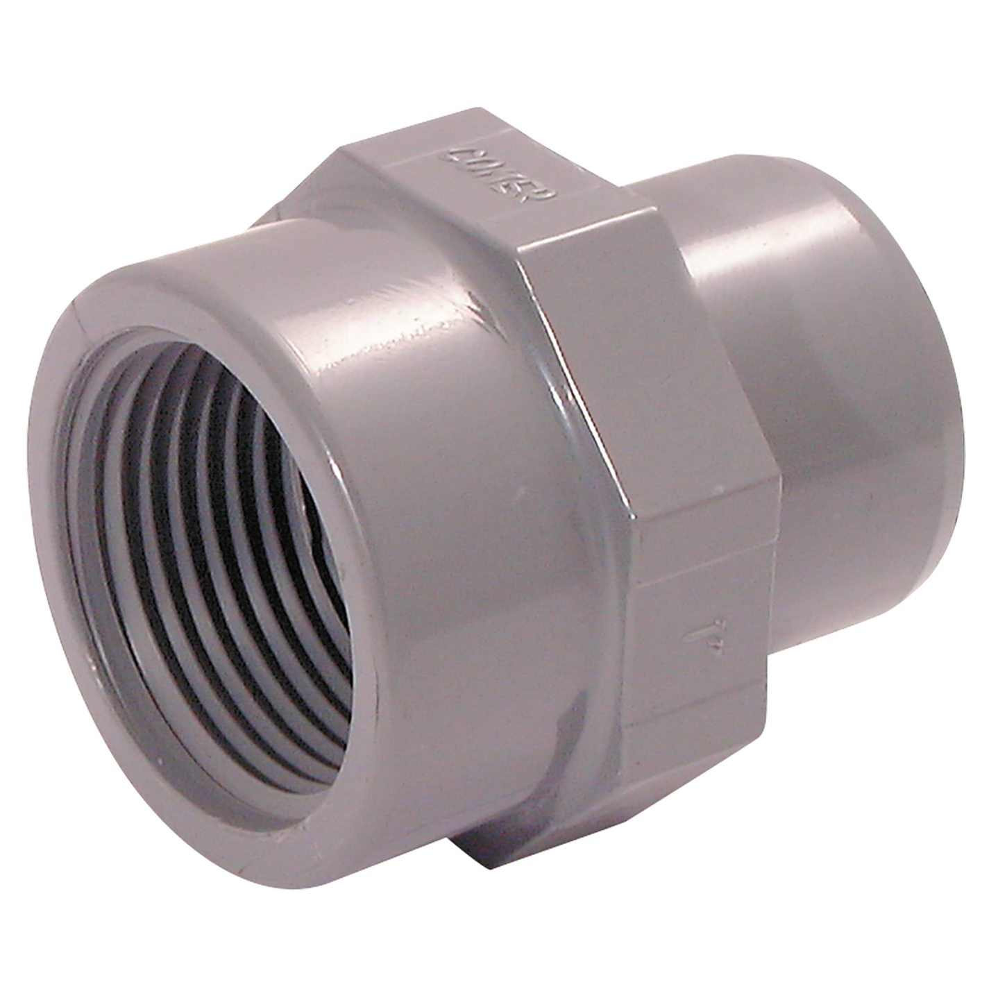 Comer AD42-44-UPVC COMER 4" BSP X 4" ID UPVC FEMALE ADAPTOR | Kempston ...