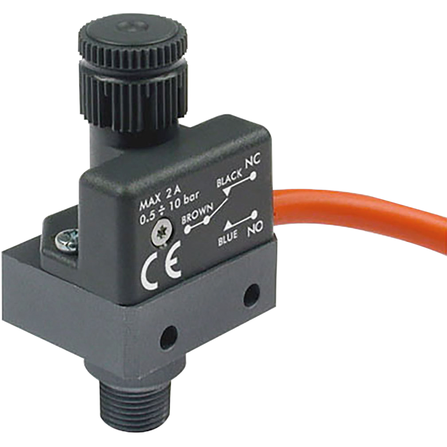 Metal Work Pneumatic 9000401 METAL WORK 1/8 2A NO/NC PRES SWITCH 2M ...