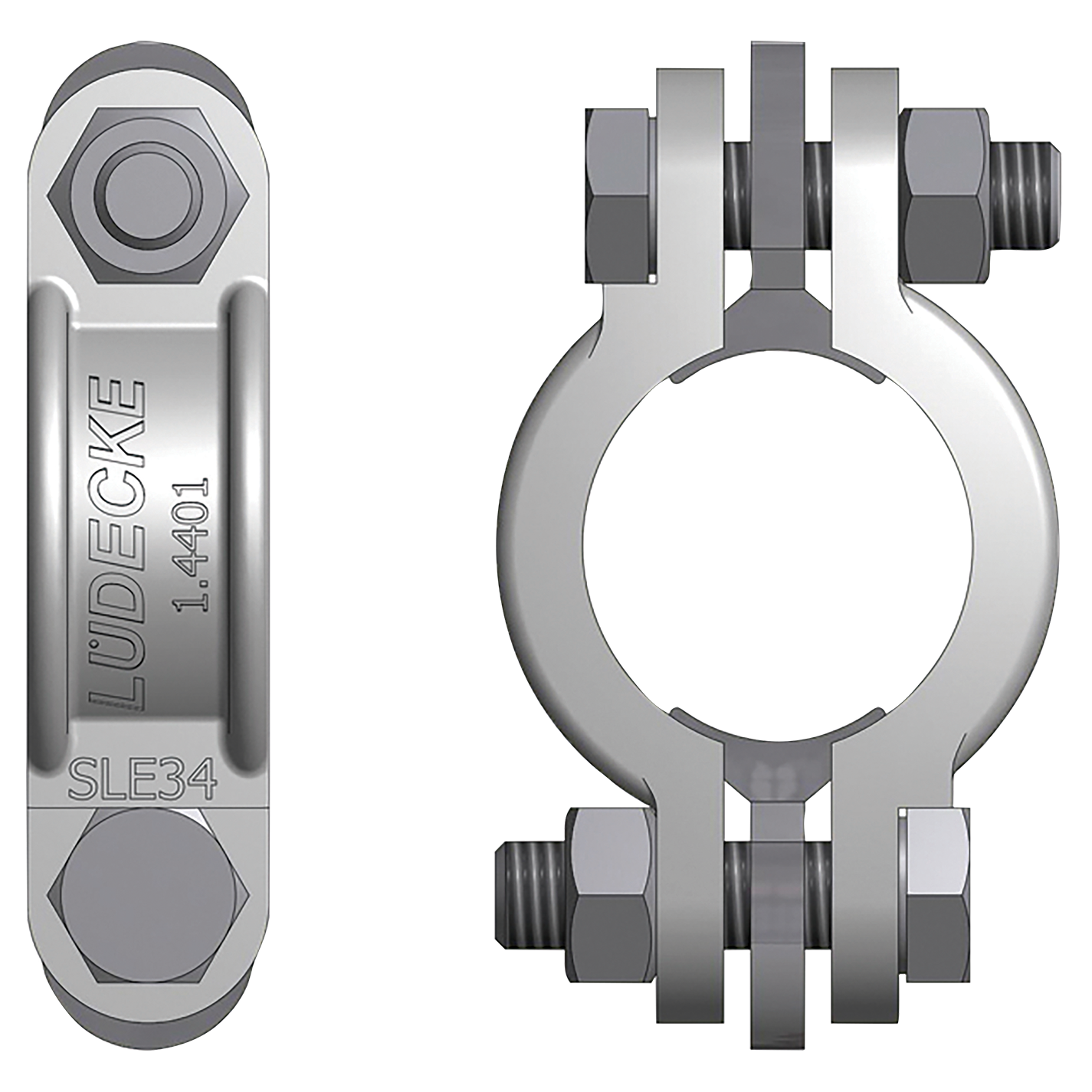 Ludecke SLE 13 LUDECKE HOSE CLAMP SS DIN 20039 A 13MM RANGE 18-26 ...
