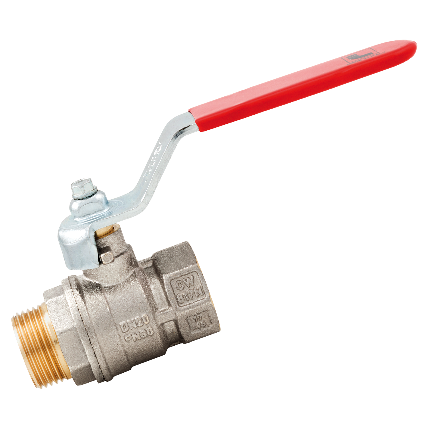 ITAP IT217-114 ITAP 1.1/4" BSPP BRASS BALL VALVE 1/4"BSPP FEMALE ...