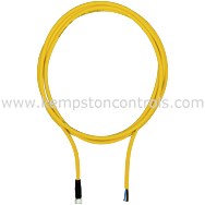 Pilz 533121 CONNECTION CABLE, PUR, YELLOW, 4 PIN, SOCKET STRAIGHT, M8 ...