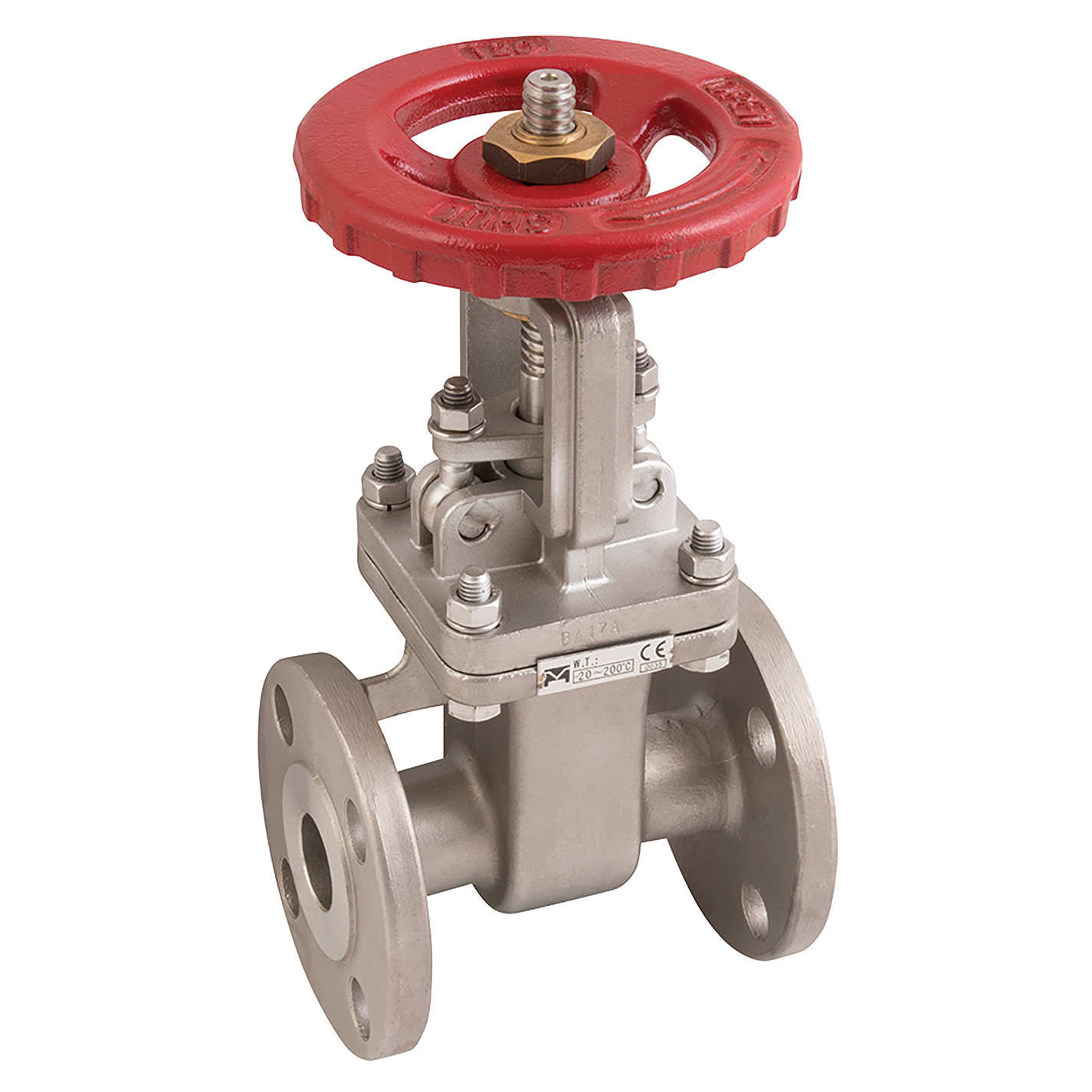 Haitima 2054SL150 08 HAITIMA 1.1/2" ASA150 FLANGE SS GATE VALVE HAND ...