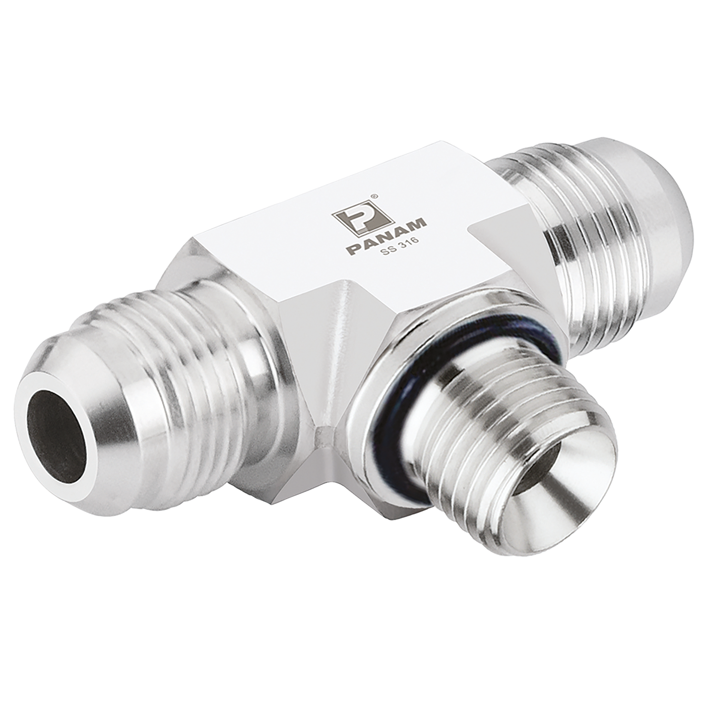 Panam 308M20G12 PANAM 1.1/16"-12 UNF X 1/2" BSP TEE | Kempston Controls