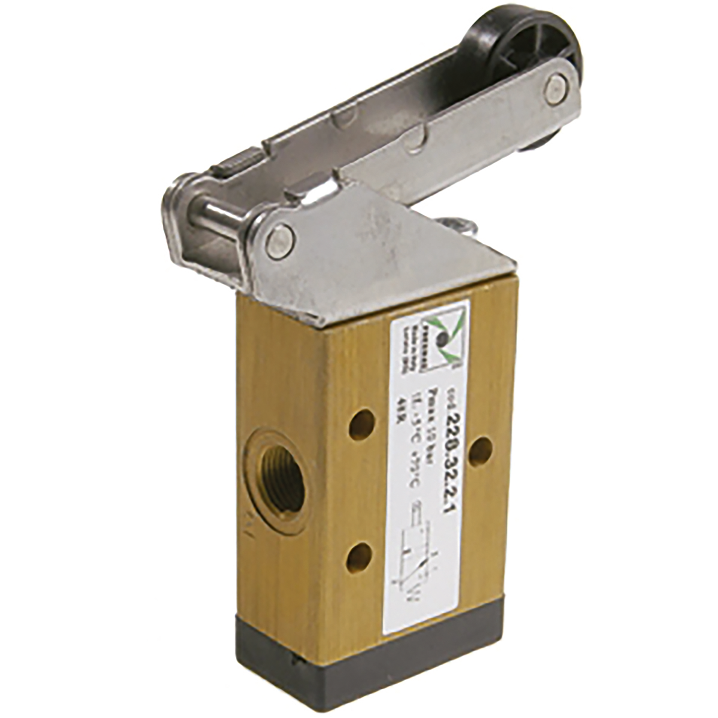 Pneumax 228.32.2.1 PNEUMAX 1/8" BSPP FEMALE LEVER VALVE | Kempston Controls