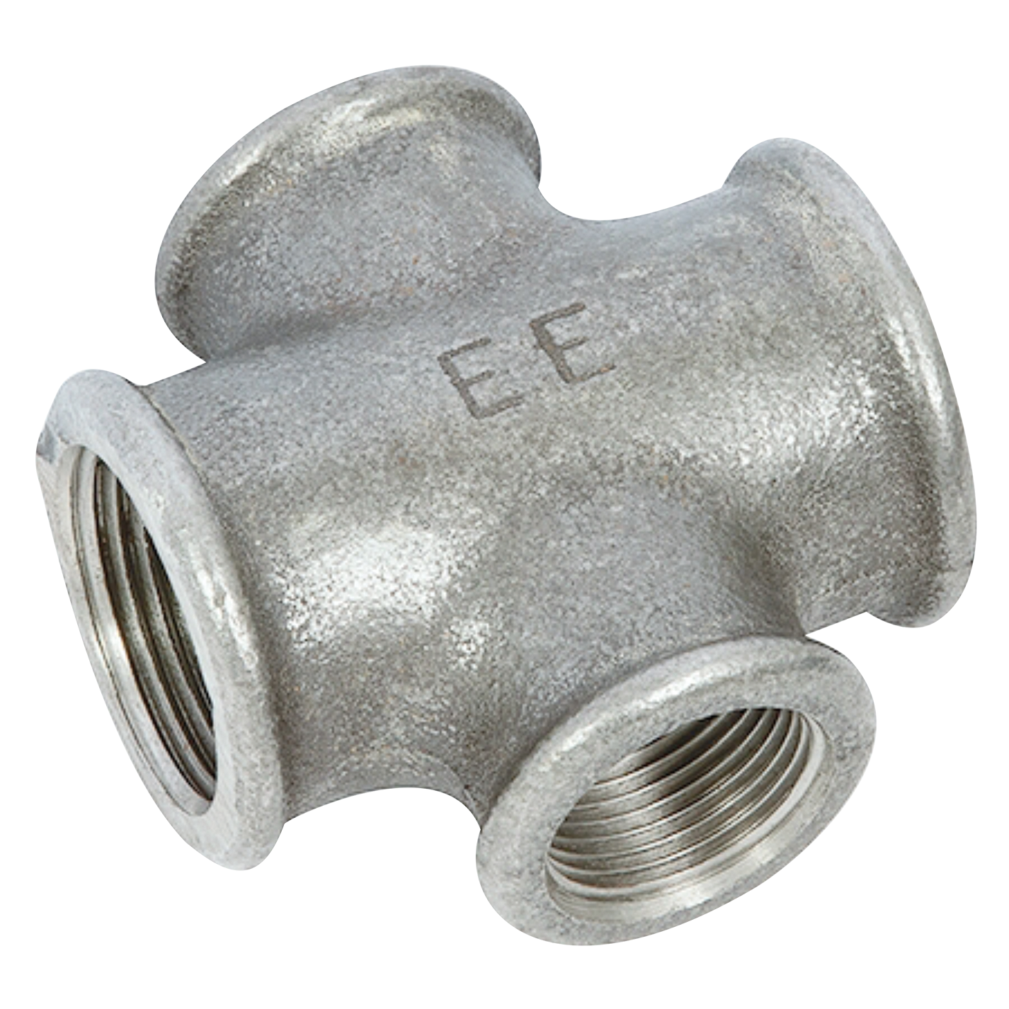 EE ODLEWNIA EE-MI180-1-34 EE GALVANISED UNEQUAL CROSS 1" BSP X 3/4" BSP ...