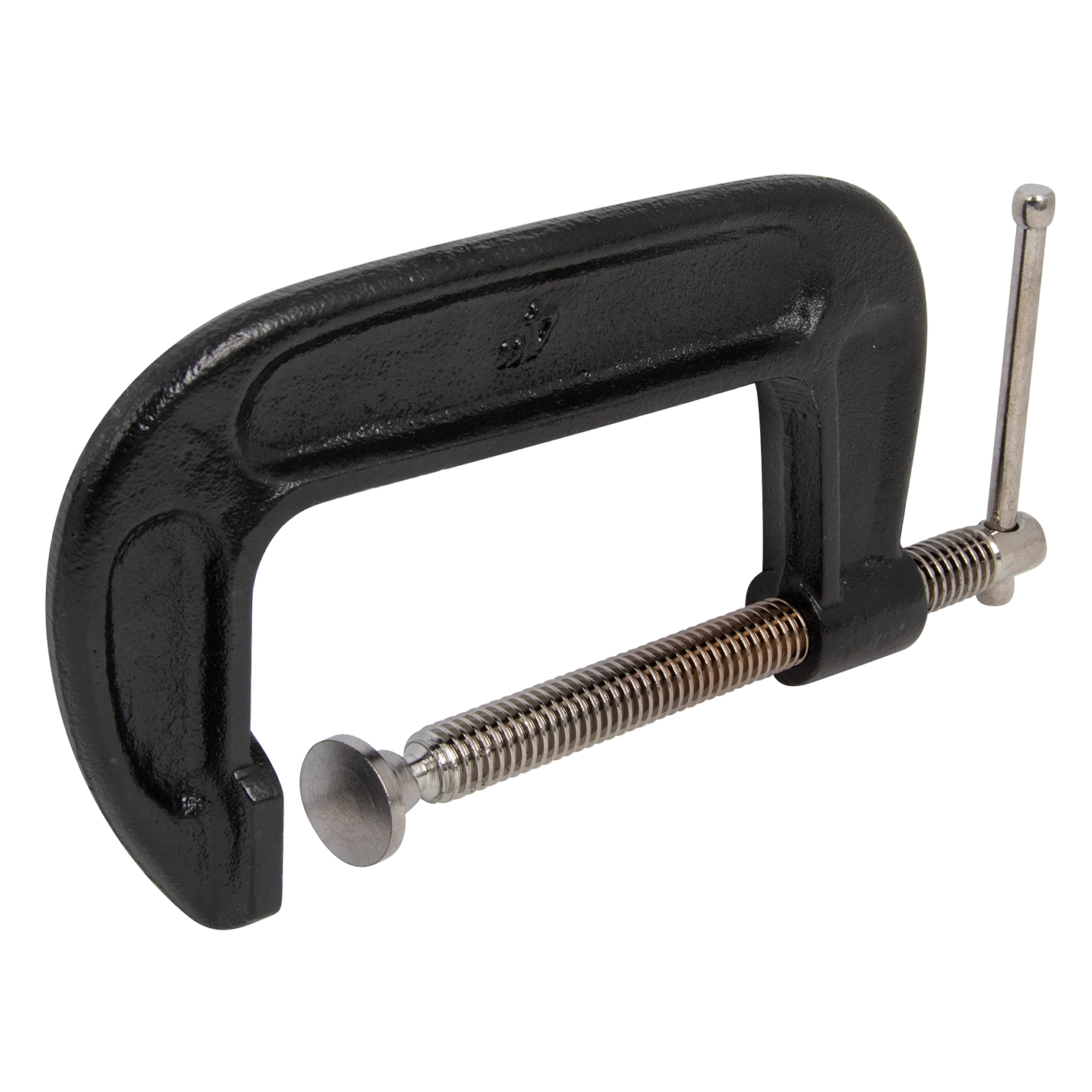 Total Tools THT13141 TOTAL TOOLS 4" CAST IRON-T SHAPED THREADS, G CLAMP ...