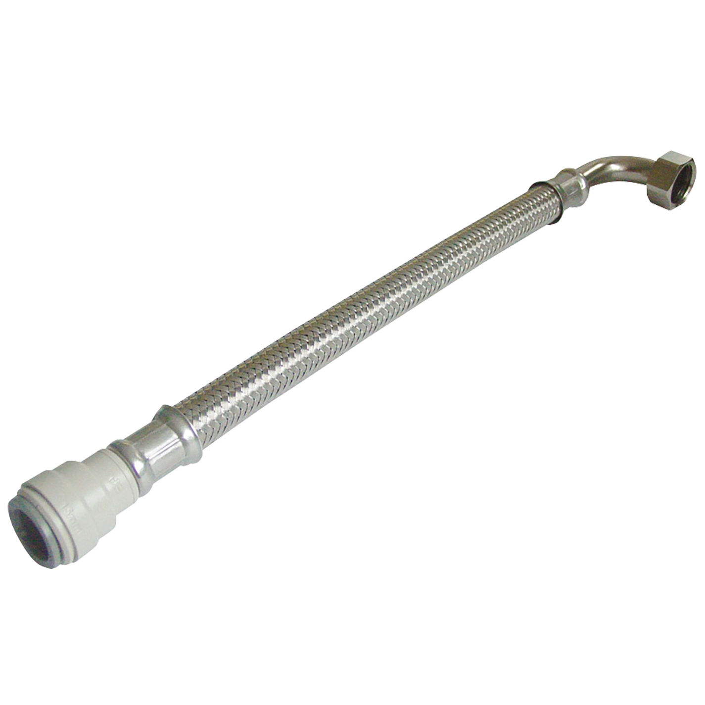 JG Speedfit FLX36 JG SPEEDFIT 1/2" BSP ELBOW X 15MM X 300MM FLEXI HOSE ...