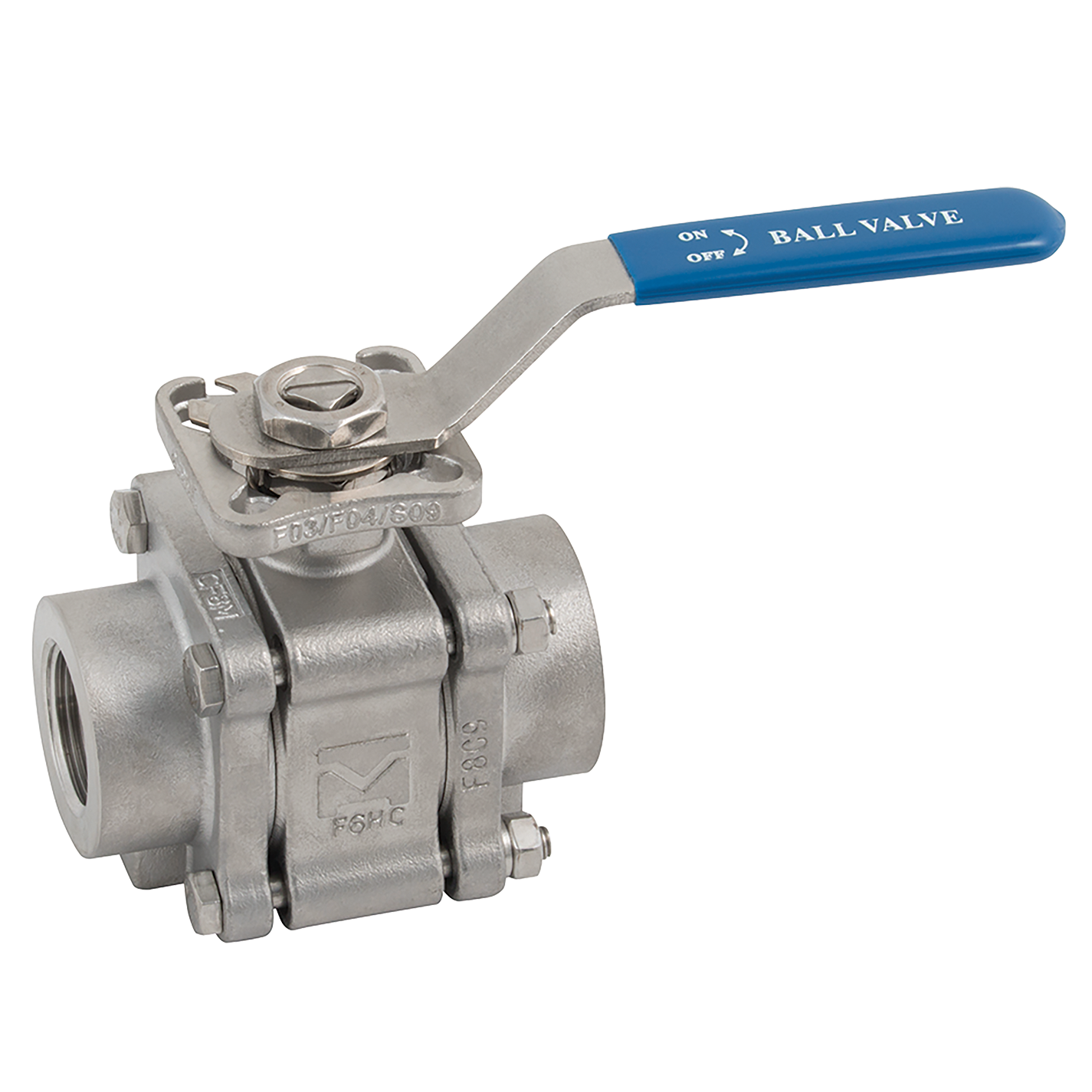 Haitima 2013KMD-1 HAITIMA 1" BSP FSAS SS 3PC FULL BORE BALL VALVE ...