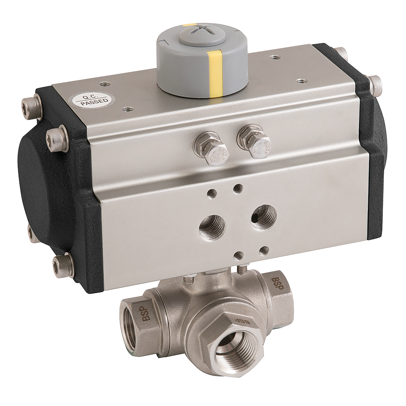 Haitima HDA 2040-34 HAITIMA 3/4" 3WL BSP SS BALL VALVE F/W HTD-052 ...