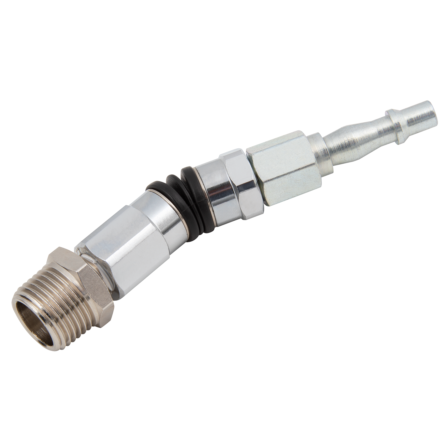 Parker 19FAAK17 PARKER RECTUS 3/8" BSPT MALE FREE ANGLE ROTATING JOINT ...