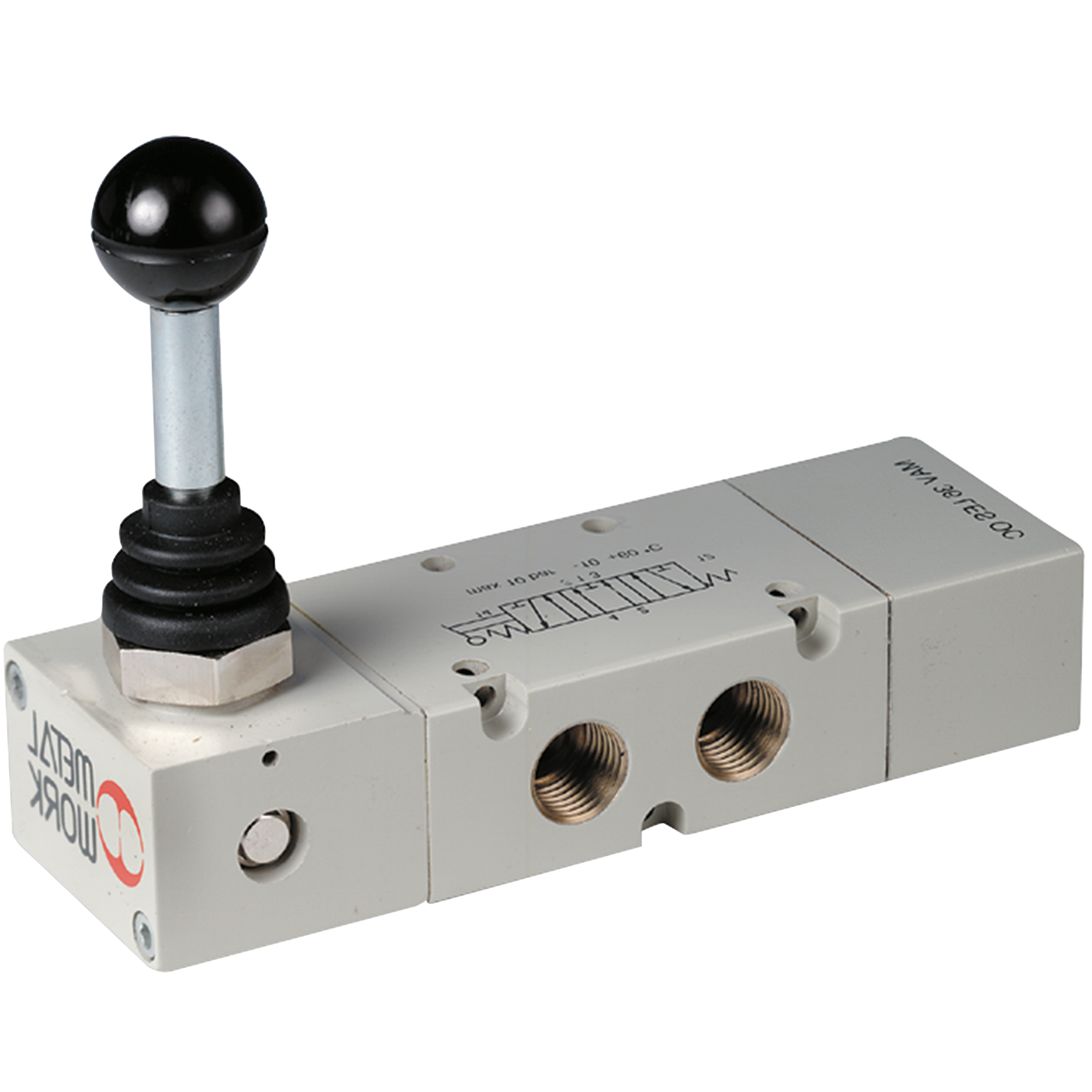 Metal Work Pneumatic 7020000700 METAL WORK LEVER VALVE 5/3 PC BI-STABLE ...