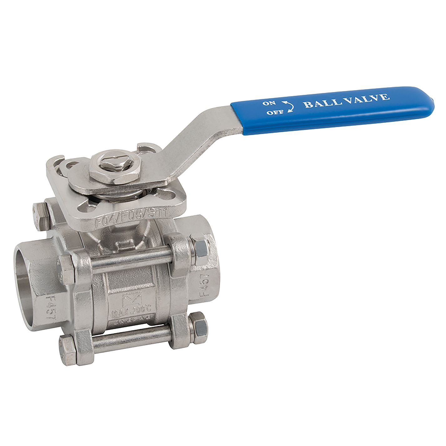 Haitima 2011ND-114 HAITIMA 1.1/4" SOCKET WELD 3 PCE DIRECT MOUNT BALL ...