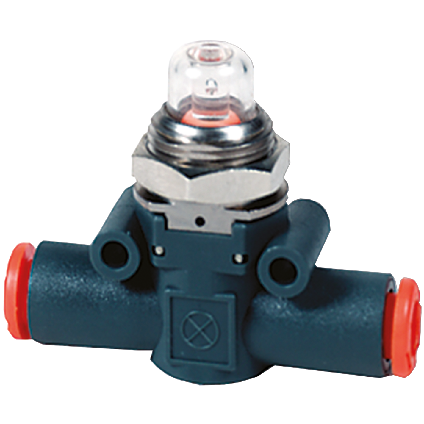 Metal Work Pneumatic 9068016 METAL WORK IN-LINE INDICATOR 6MM WITH ...