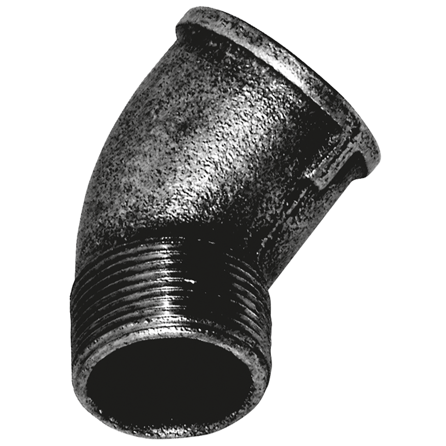 Crane C156-2N CRANE 2" BSPT MALE/FEMALE 45° ELBOW FIG156 BLACK | Kempston Controls