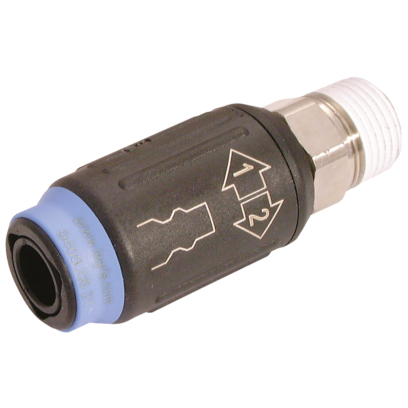 Parker LE-9405U06 13 PARKER LEGRIS 1/4" MALE BSPT COUPLING | Kempston ...