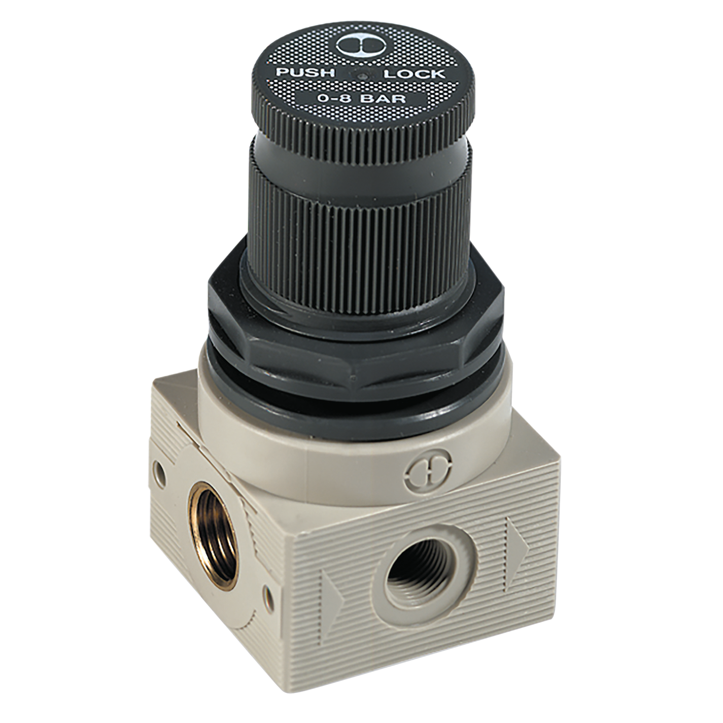 Metal Work Pneumatic 5107003 METAL WORK PRESSURE REGULATOR 0-8 BAR G1/8 ...