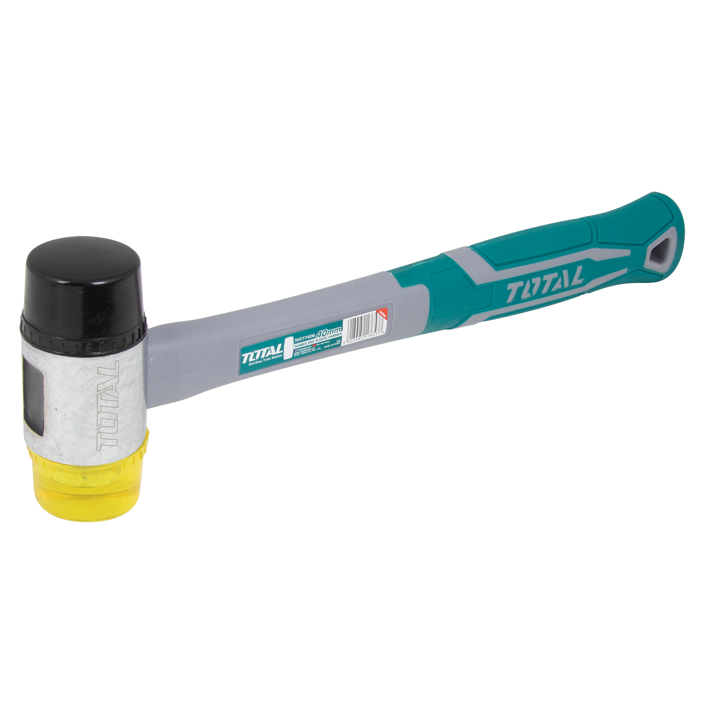 Total Tools THT77406 TOTAL TOOLS DUAL RUBBER & PLASTIC HAMMER ...