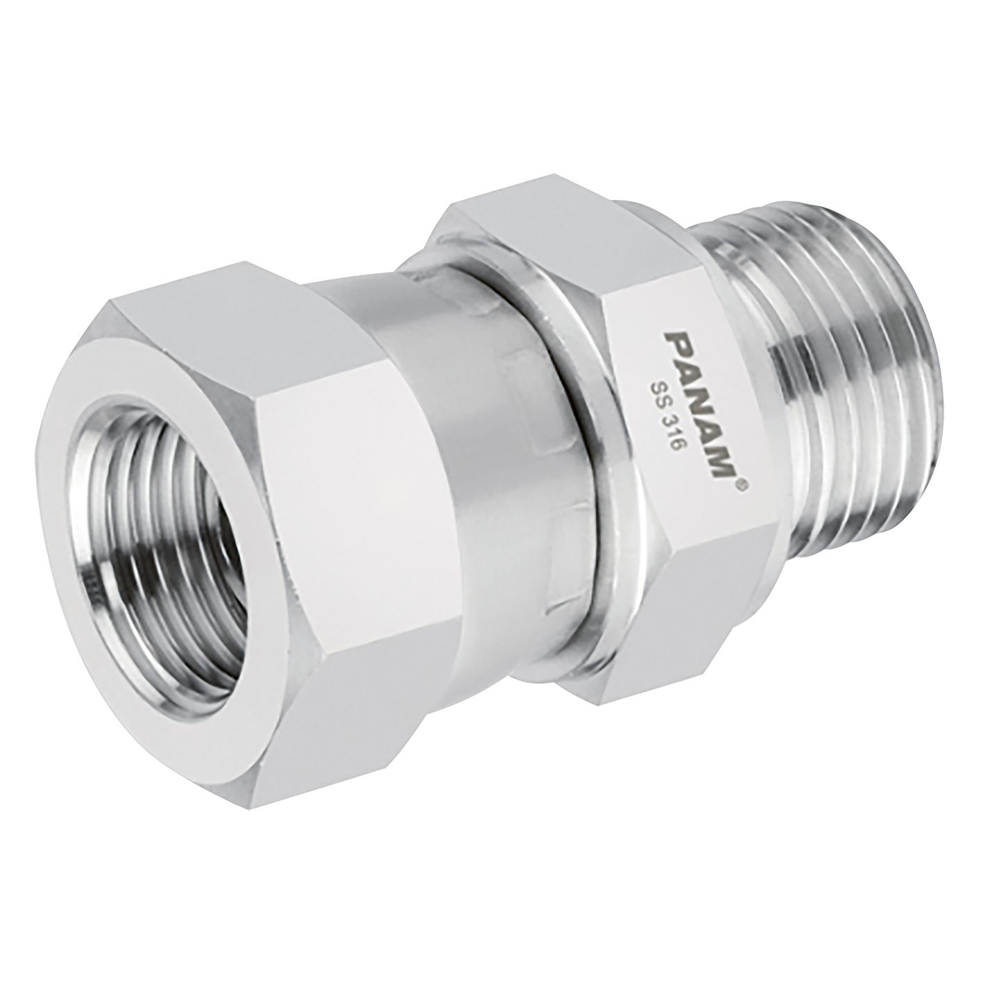 Panam 4J-2N-MF-A-10K PANAM 7/16" JIC X 1/8" NPT MALE/FEMALE | Kempston ...