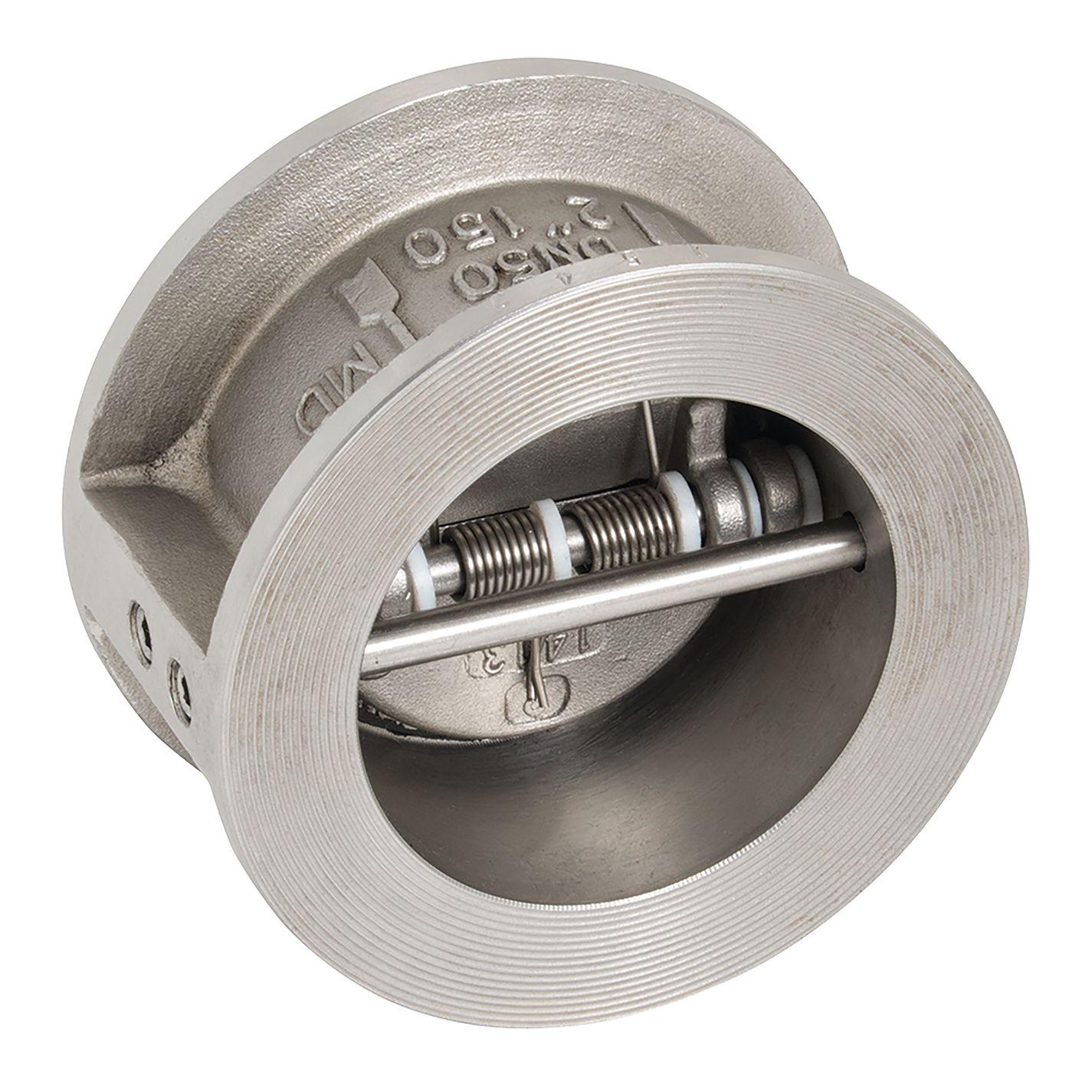 Genebre 2402 14 GENEBRE 6" PN25 SS DUAL PLATE CHECK VALVE | Kempston ...