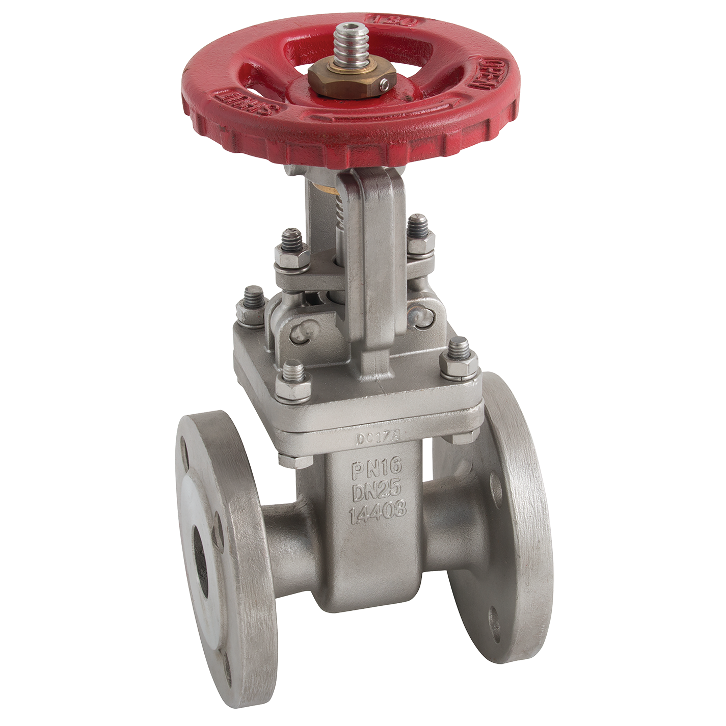Haitima 2054SL16 08 HAITIMA 1.1/2" PN16 FLANGE SS GATE VALVE HAND WHEEL ...