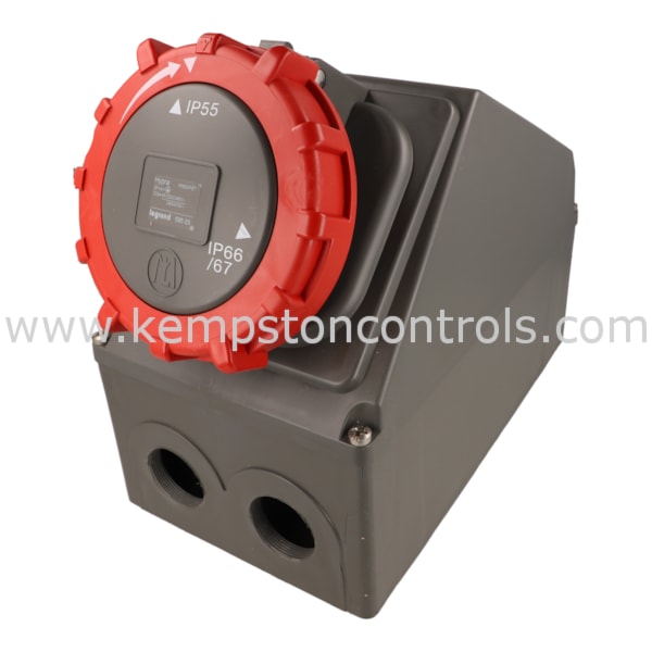 Legrand Cable Management 059503 LEGRAND SOCKET 400V,125A, 3 POLE + NE ...