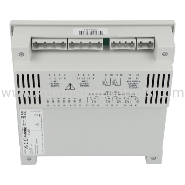 Lovato ATL600 LOVATO AUTO TRANSFER SWITCH 100-240VAC | Kempston Controls