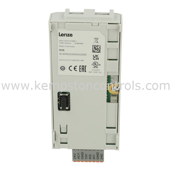 Lenze I5CA5N02000VA1000S LENZE I550 CONTROL UNIT, STANDARD I/O, 60HZ, WITH POWERLINK | Kempston ...