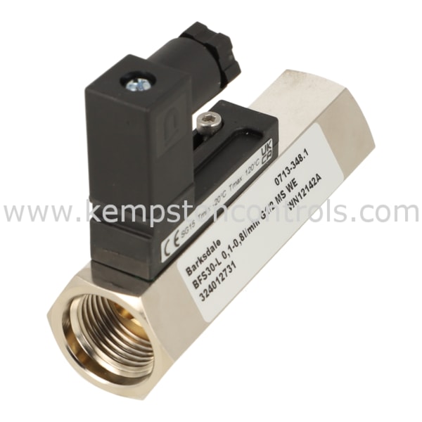 Barksdale BFS-30-L-G1/2-MS-WE-ST BARKSDALE FLOW SWITCH,FLOW RATE 0.8 ...
