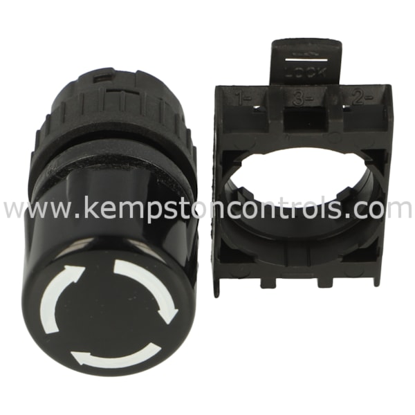 ABB CBK-PMT3B ABB 30MM MUSHROOM PUSH BUTTON BLACK | Kempston Controls