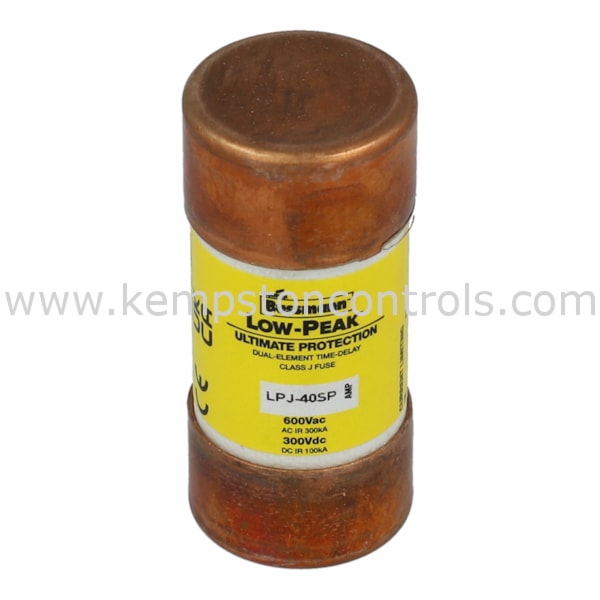 Bussmann LPJ-40SP BUSSMANN DUAL-ELEMENT, TIME-DELAY FUSE, 40A, 600V, 26 ...