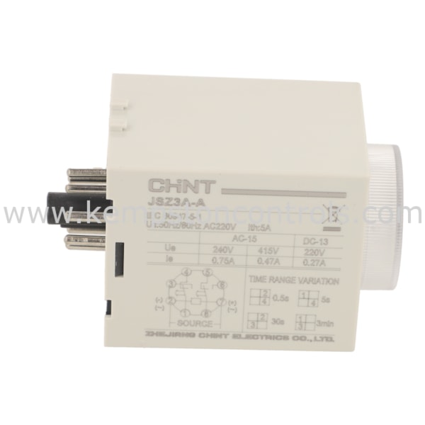 CHINT JSZ3A CHINT TIME DELAY RELAY, 24VDC, 50/60HZ, POWER ON DELAY ...