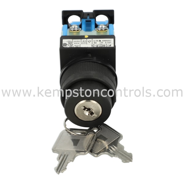 Fuji AM22JR-2A30F FUJI KEY SWITCH, 2 POS, MAINTAINED KEY REMOVEABLE ...