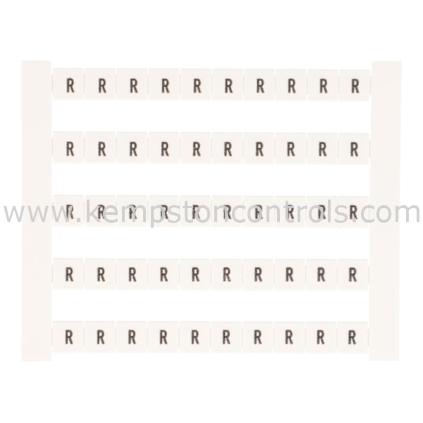 Weidmuller 0522761038 WEIDMULLER DEK 5 GW R, DEKAFIX, TERMINAL MARKER ...