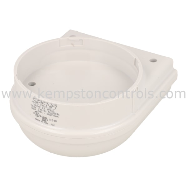 Sirena 90370 SIRENA BASE LT WALL, 12/24V AC/DC GREY | Kempston Controls