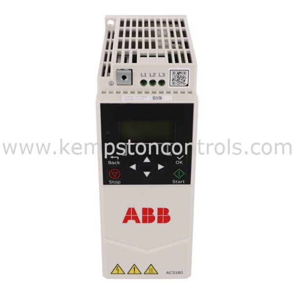 ABB Drives ACS180-04S-07A2-4 ABB DRIVES 3KW 7.2A IP20 380-480V | Kempston Controls