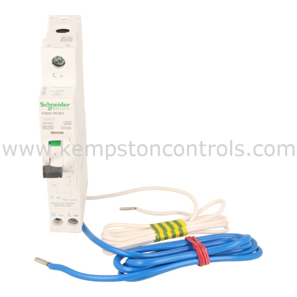 Schneider A9D31820 SCHNEIDER, EARTH LEAKAGE CIRCUIT BREAKER, 1P+N, TYPE ...