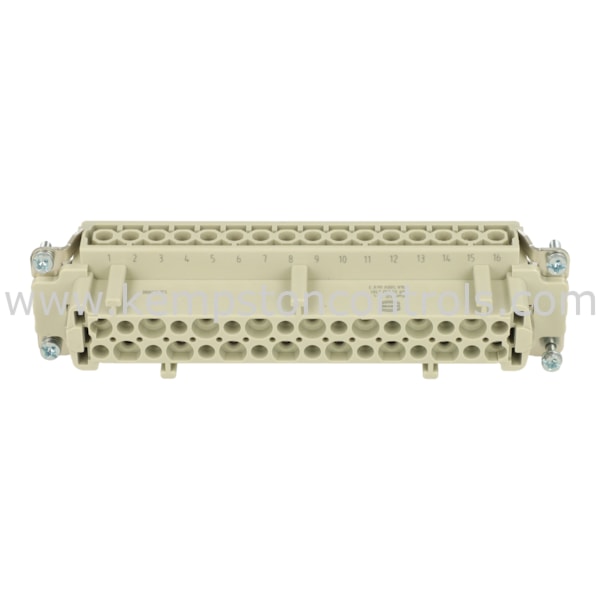 HARTING 09330322701 HARTING SCREW TERMINATION INSERT, 32 CONTACTS ...