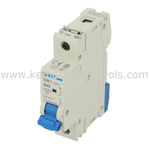 CHINT NB1-63BH1P40 CHINT 10KA SINGLE POLE MCB 40A | Kempston Controls