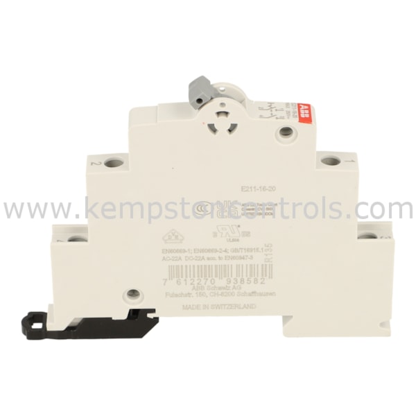 ABB 2CCA703005R0001 ABB E211-16-20 ON-OFF SWITCH 16A 2NO | Kempston Controls