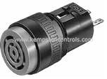 IDEC UZ6-12 IDEC MINIATURE ELECTRONIC BUZZER UNIT, 12/24VDC, 75DB, FOR ...